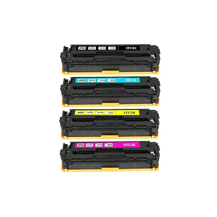 HP CF210X CF211A CF212A CF213A (131A/131X) - Multipack kompatibilní ...